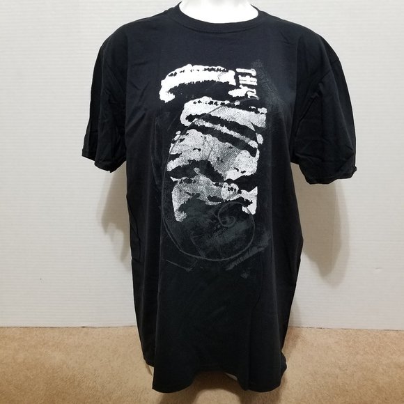 Gildan | Shirts | The Cure Shirt Xl Smeared Graphic Swirl Logo Goth ...